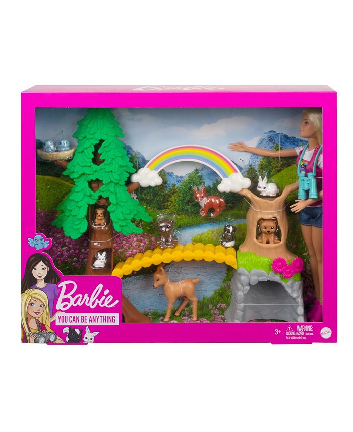 Barbie CLOSEOUT! You Can Be Anything Wilderness Guide Doll & Playset ...