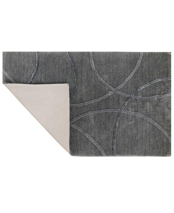 Riviera Home Overtuft Circles 27" x 45" Accent Rug - Macy's