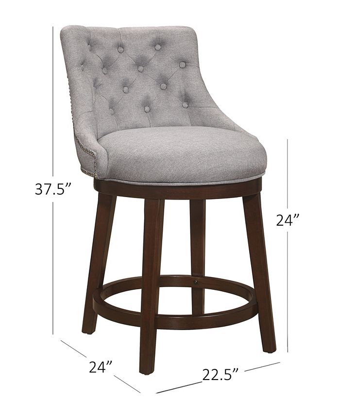 Hillsdale Halbrooke Swivel Counter Height Stool Macys