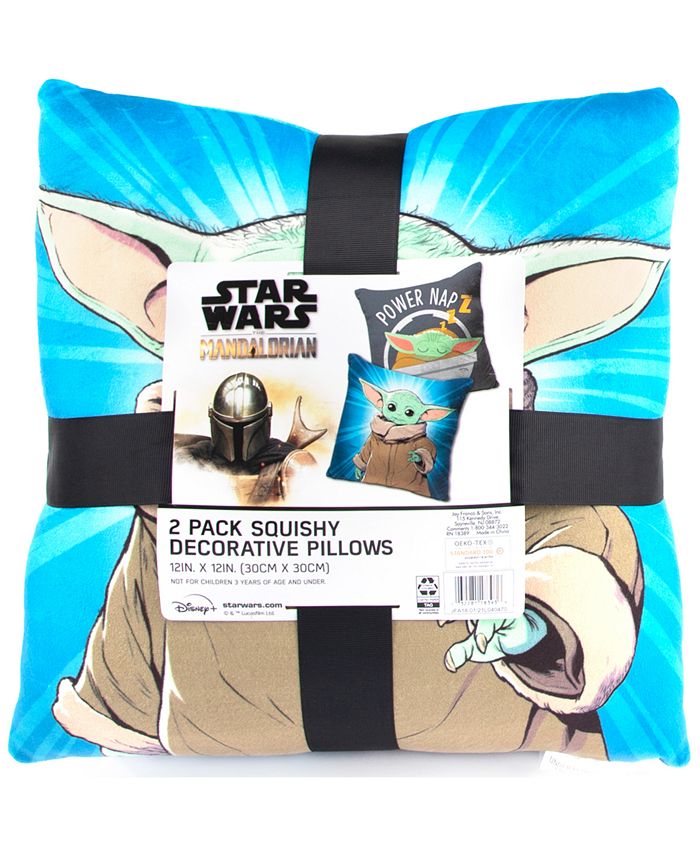 Disney CLOSEOUT! Star Wars The Mandalorian 2-Pk. Grogu Squishy 12 ...