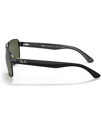 Ray-Ban Polarized Sunglasses, RB3530 - Macy's
