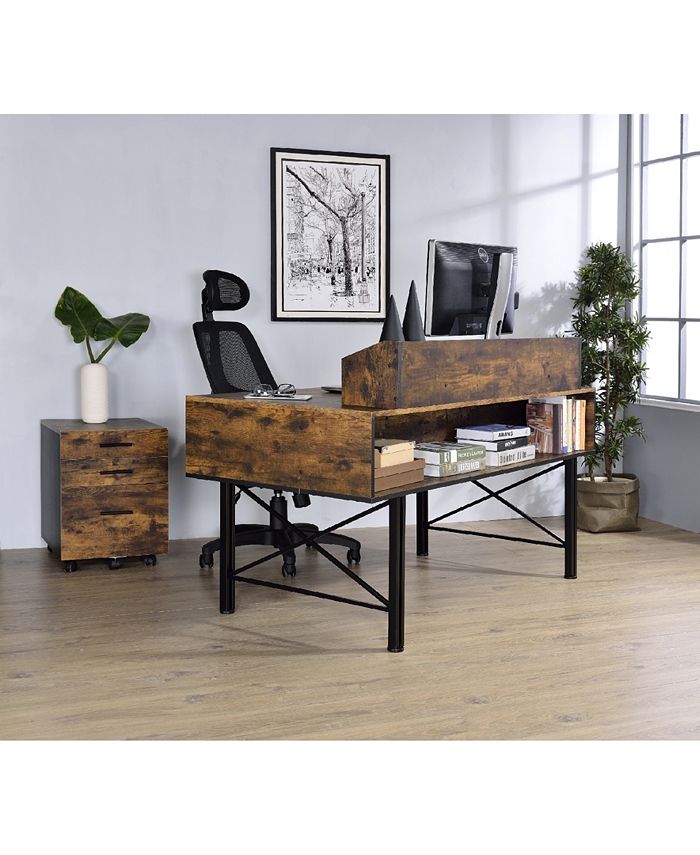 Acme Furniture Safea Computer Desk & Reviews - Furniture - Macy's