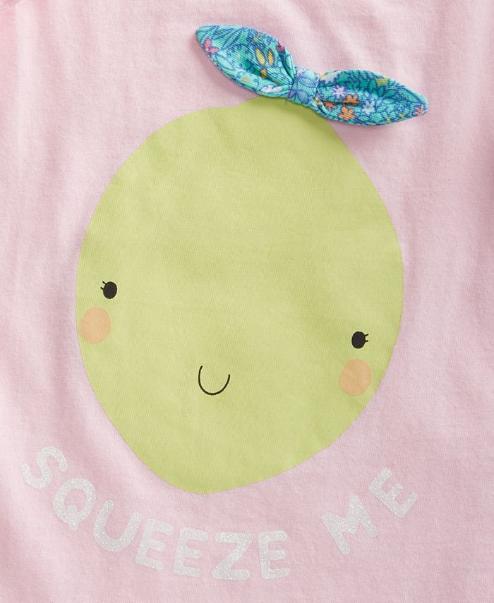 First Impressions Toddler Girls Happy Lemon Cotton Top, Created for ...