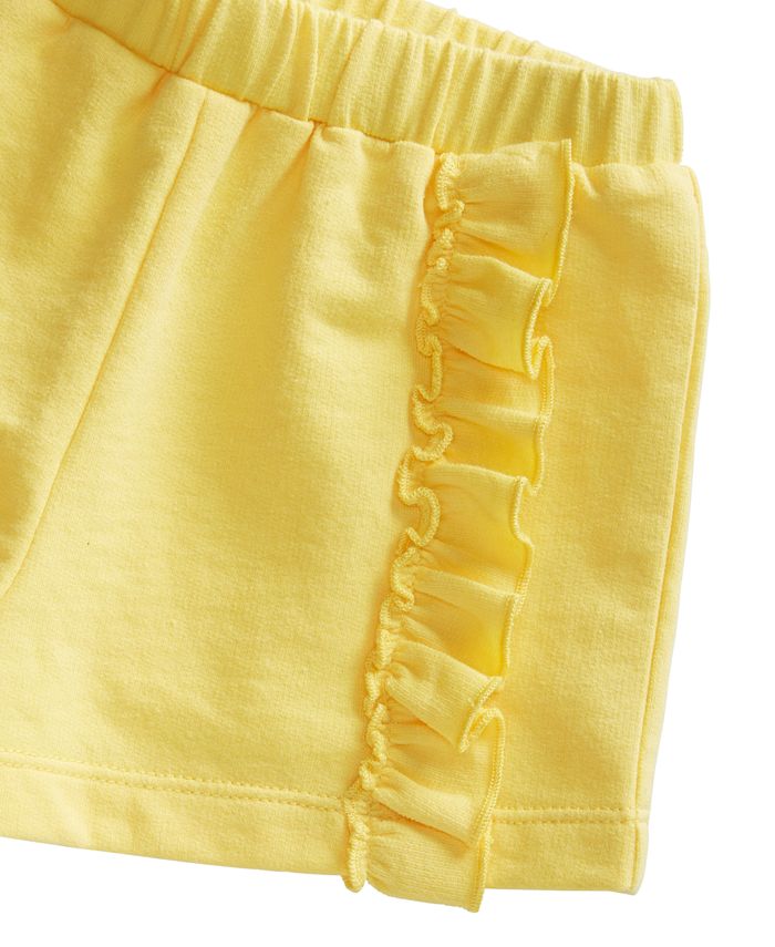 First Impressions Toddler Girls Ruffle Shorts, Created for Macy's - Macy's
