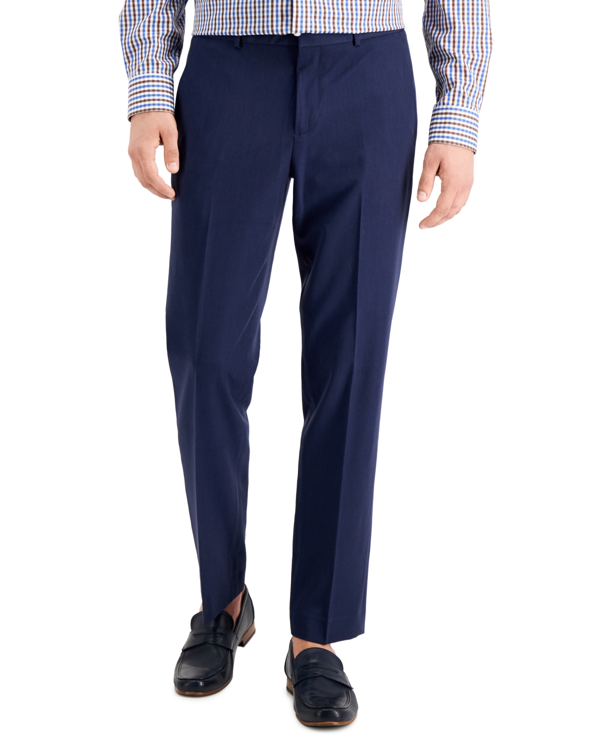 Click here for Perry Ellis Portfolio Mens Modern-Fit Stretch Soli... prices
