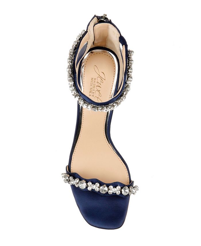 Jewel Badgley Mischka Odele Evening Sandal & Reviews - Evening ...