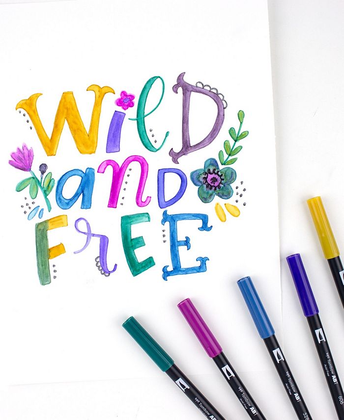 Tombow Dual Brush Pen Art Markers, 10-Pack & Reviews - Home - Macy's