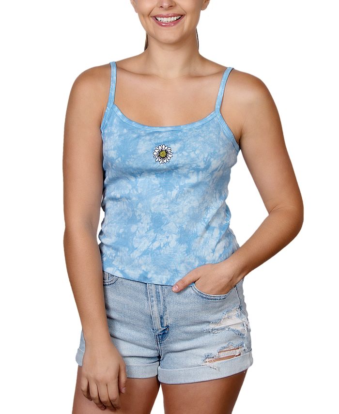 Rebellious One Juniors' Tie-Dye Cotton Tank Top - Macy's