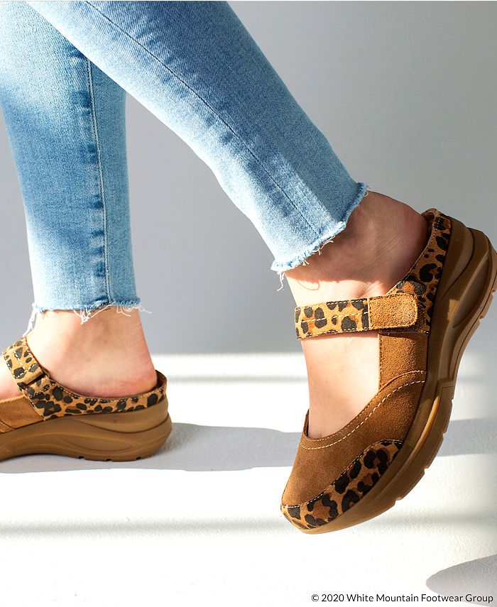 White Mountain Fit Mary Jane Women's Mules - Macy's