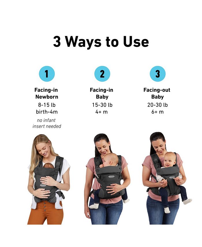 Graco Cradle Me Lite 3-in-1 Baby Carrier - Macy's