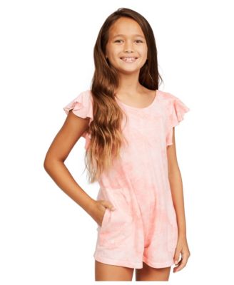 Big Girls Wave Break Knit Romper Dress - Macy's