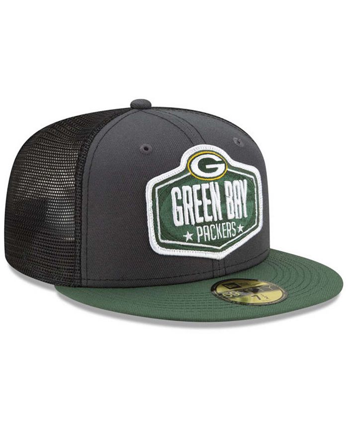 New Era Green Bay Packers 2021 Draft 59FIFTY Cap - Macy's