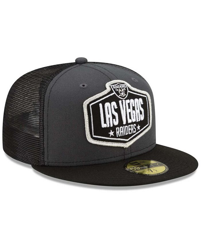 New Era Las Vegas Raiders 2021 Draft 59FIFTY Cap - Macy's