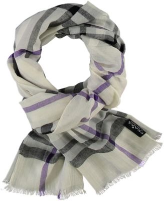 V.Fraas Women's Plaid Scarf - Macy's