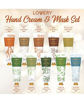 Lovery Moisturizing Hand Cream and Hand Mask Gift Set, 15 Piece - Macy's