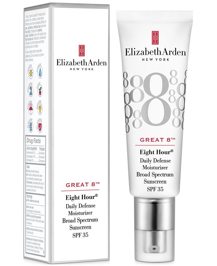 Elizabeth Arden Great 8 Eight Hour Daily Defense Moisturizer Broad ...