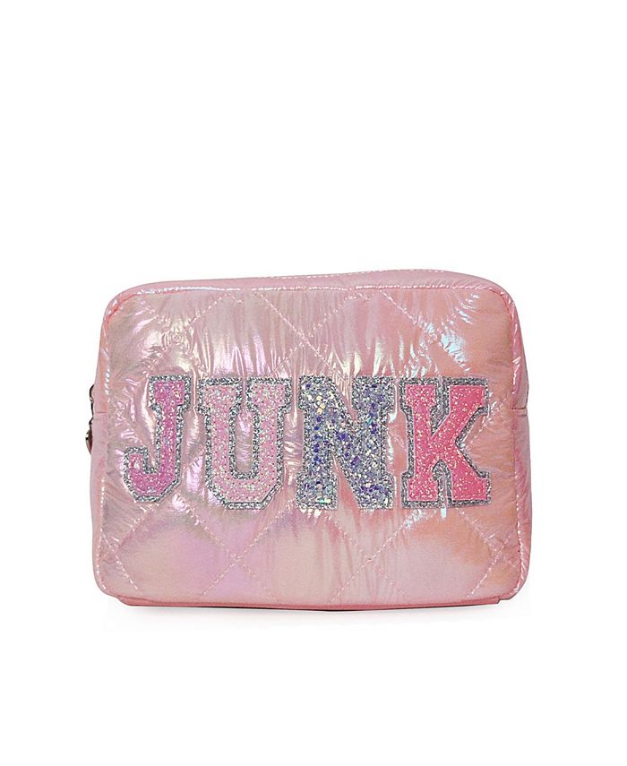 OMG! Accessories Kids Puffer Quilted Junk Pouch - Macy's