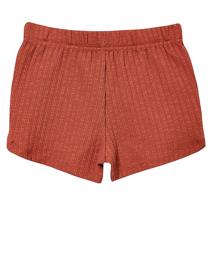 COTTON ON Little Girls Gianna Knit Shorts - Macy's