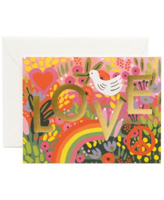 Rifle Paper Co. Love Greeting Card - Macy's