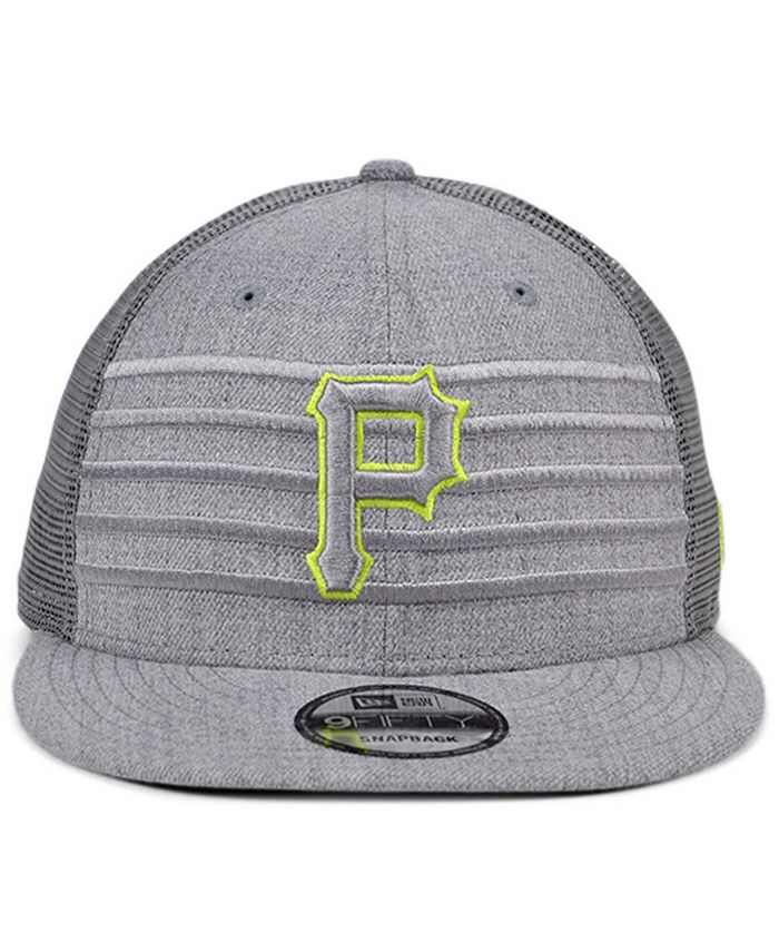 New Era Pittsburgh Pirates Cyber Gray Trucker 9FIFTY Cap - Macy's