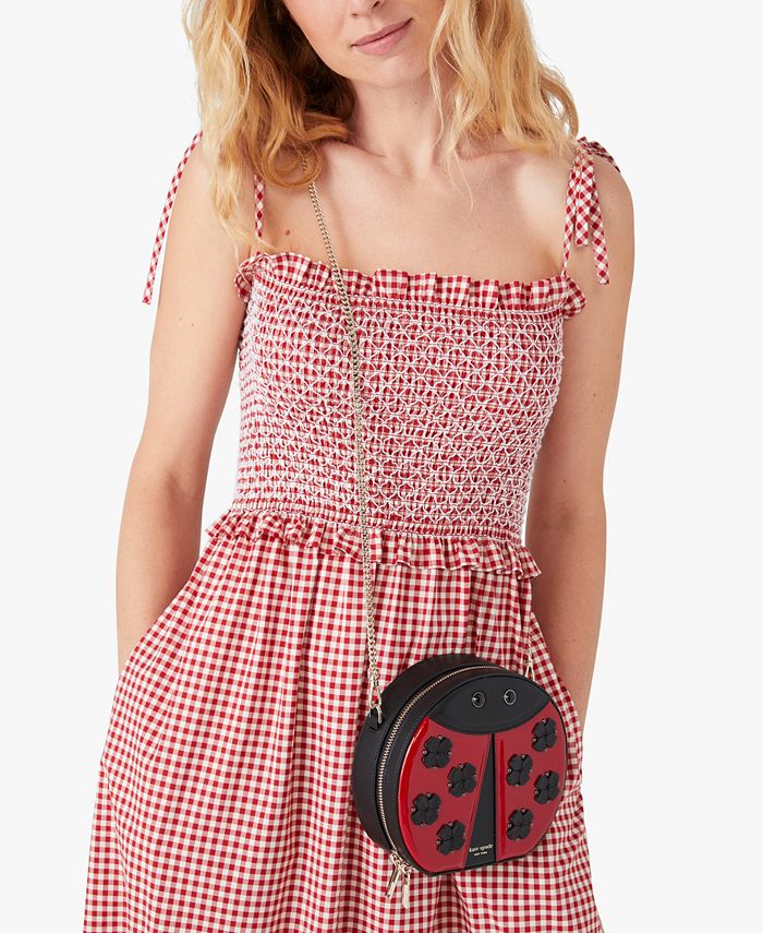 kate spade new york Dottie Ladybug Leather Crossbody & Reviews ...
