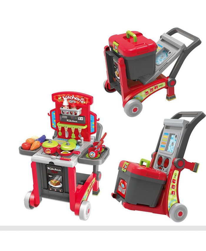 Toy Chef 3-in-1 Children's Full-Size Kitchen Set - Macy's