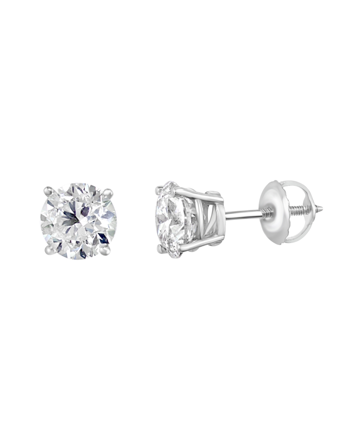 Click here for Effy Diamond (2 ct. t.w.) Stud Earrings in 14k Whi... prices