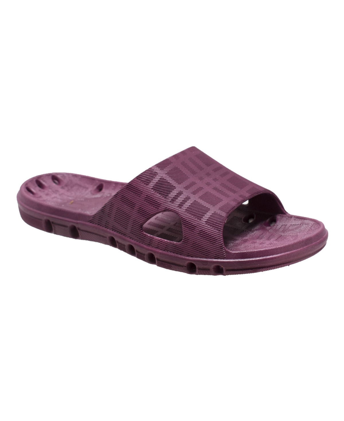 Click here for Womens Pvc Slide Sandal - Purple prices
