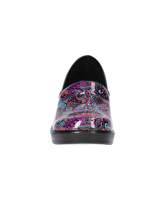 Easy Street Easy Works by Women's Lyndee Slip Resistant Clogs - Macy's