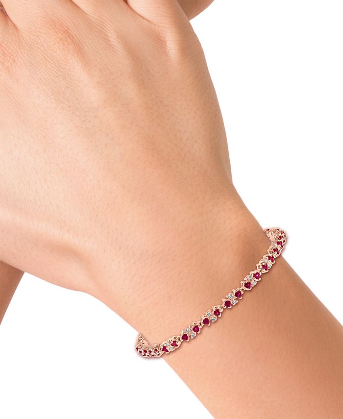 EFFY Collection EFFY® Ruby (3-3/8 ct. t.w.) & Diamond (3/8 ct. t.w ...