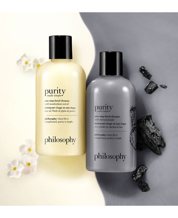 philosophy Purity Made Simple One-Step Facial Cleanser With Charcoal ...