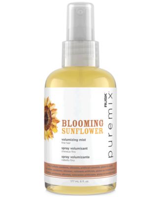Rusk Puremix Blooming Sunflower Volumizing Mist, 6-oz., from PUREBEAUTY ...