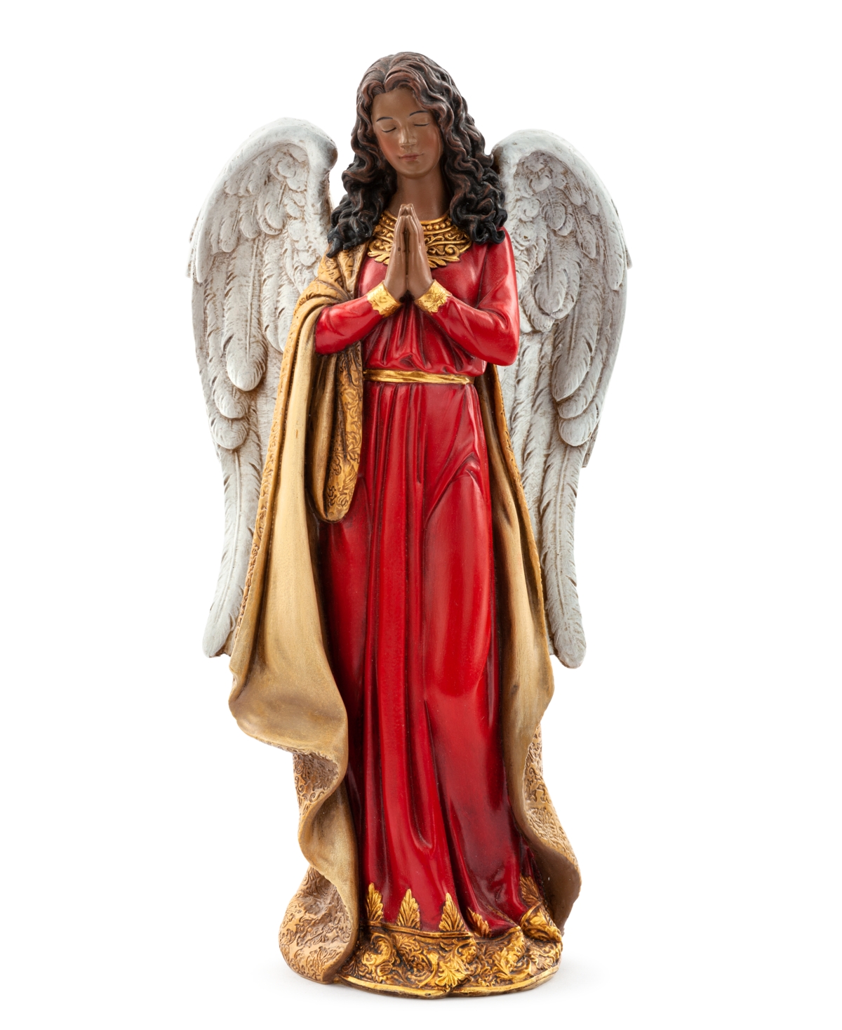 Click here for Napco African American Angel Praying Figurine - Re... prices