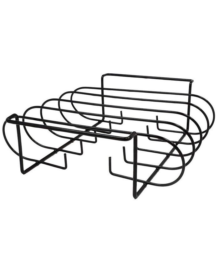 Sorbus Non-Stick Rib Rack - Macy's