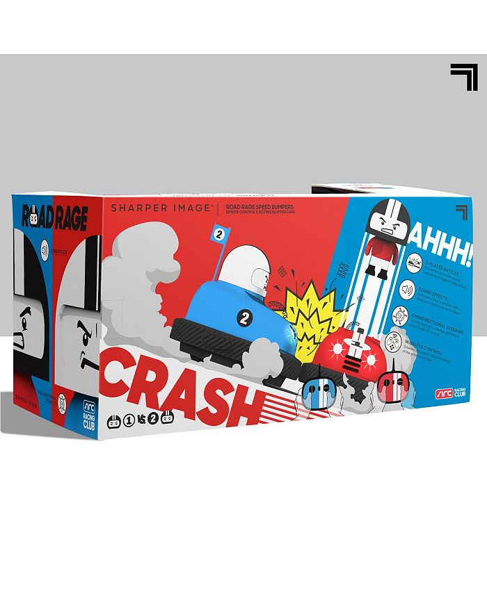 Sharper Image Road Rage RC Speed Bumper Cars - Macy's