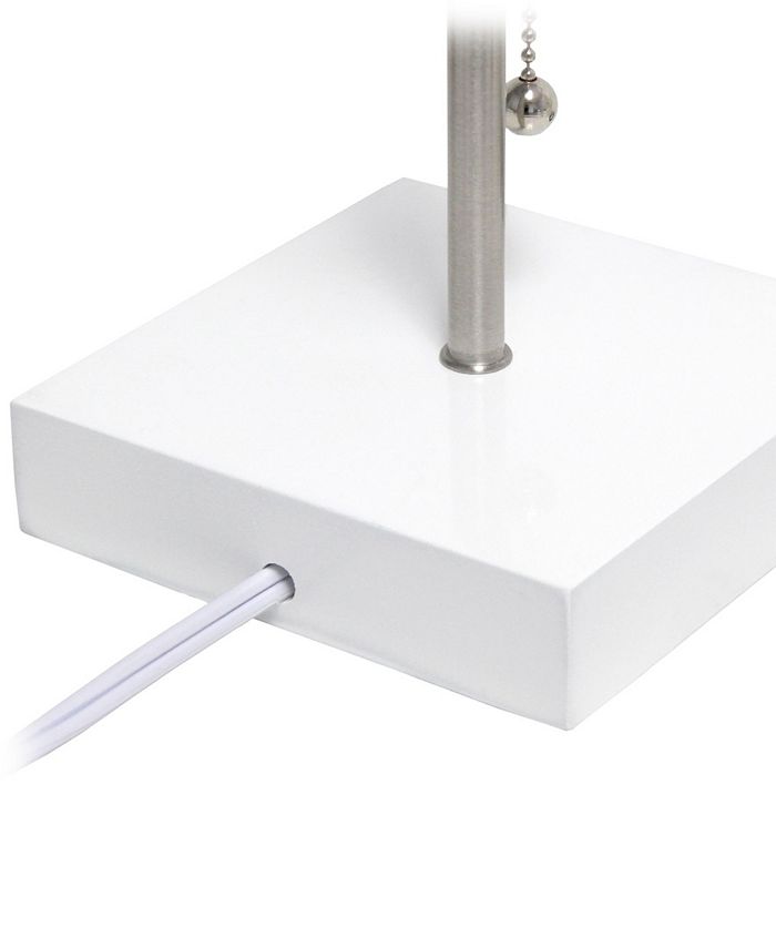 Simple Designs Petite Stick Lamp with USB Charging Port, Set of 2 - Macy's