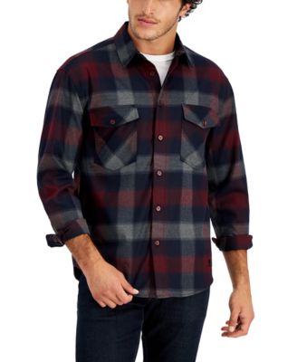 CRWTH Men's Canyon Flannel Shirt - Macy's
