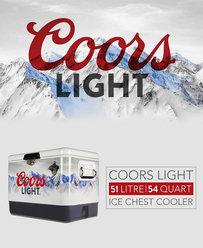 Koolatron Coors Light® Ice Chest Cooler with Bottle Opener 51L - Macy's