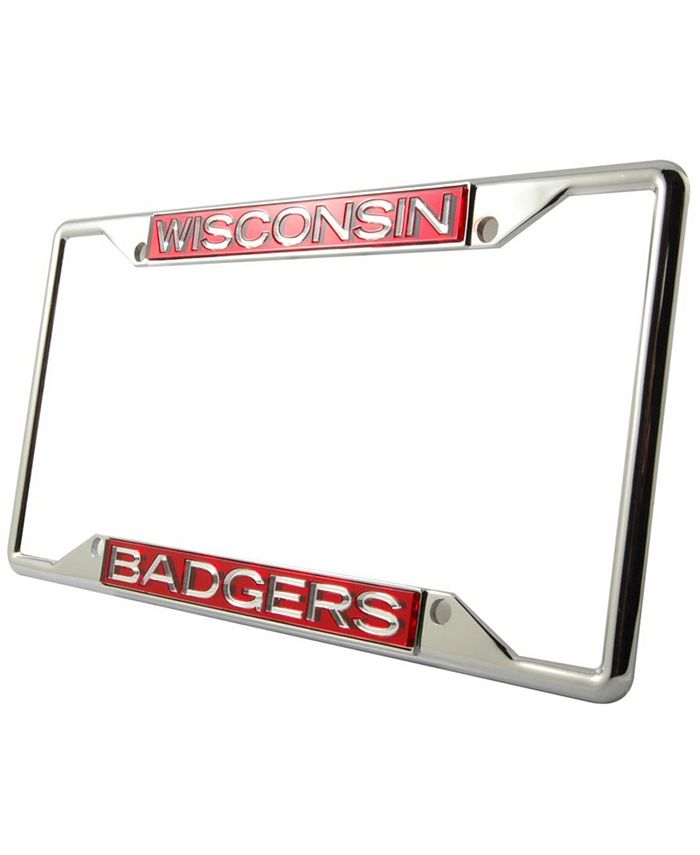 Stockdale Wisconsin Badgers Laser License Plate Frame - Macy's