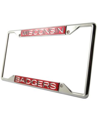 Stockdale Wisconsin Badgers Laser License Plate Frame - Macy's