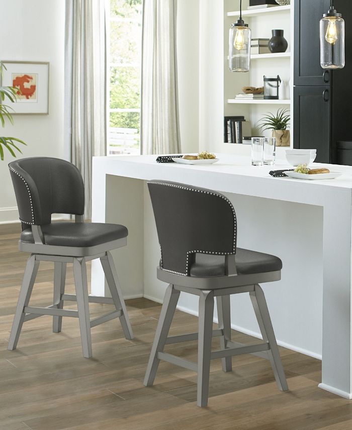 Hillsdale Aldridge Swivel Counter Height Stool - Macy's
