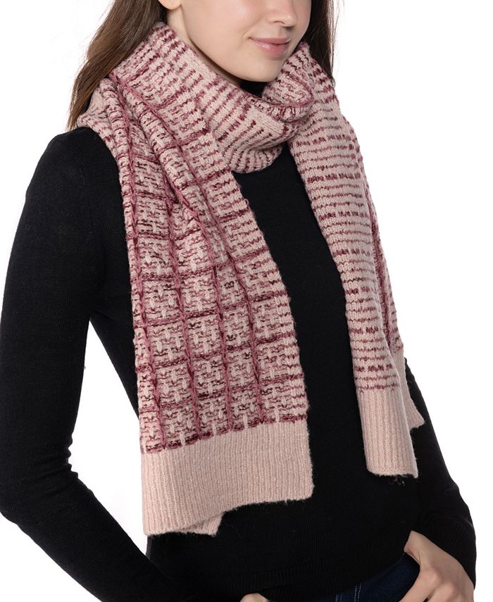 INC International Concepts Tweed Knit Muffler, Created for Macy's - Macy's