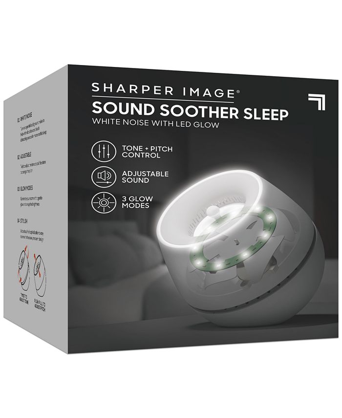 Sharper Image CLOSEOUT! Sound Soother Noise Machine with LED Glow - Macy's