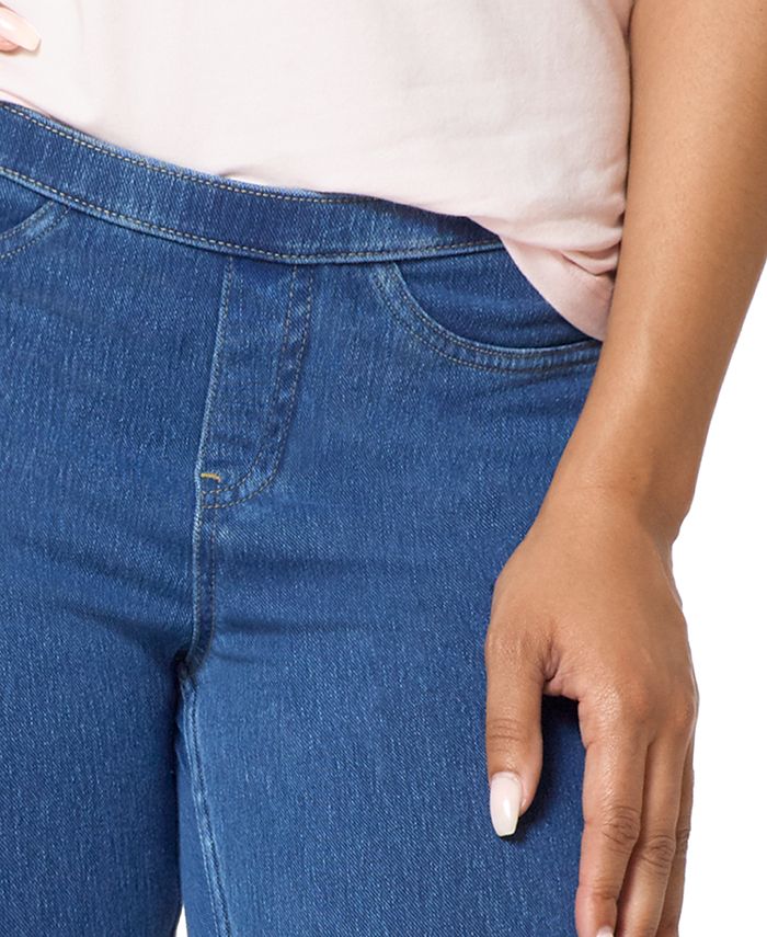 Hue Classic Stretch Denim Leggings Regular And Plus Sizes Macys