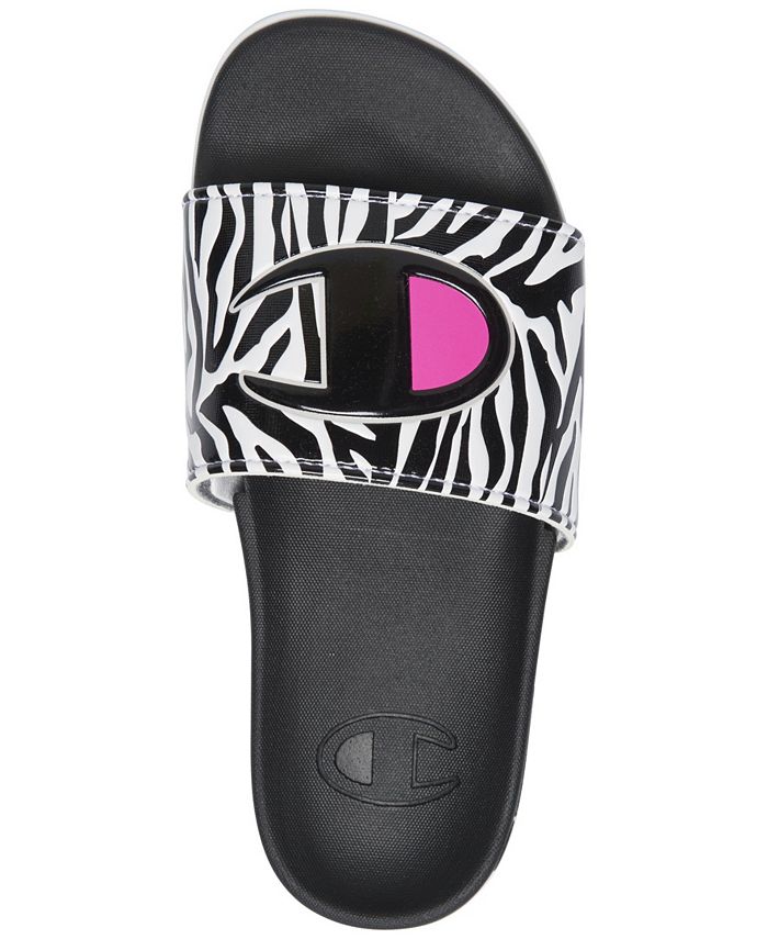 Champion Women's IPO Squish Wild Slide Sandals from Finish Line - Macy's