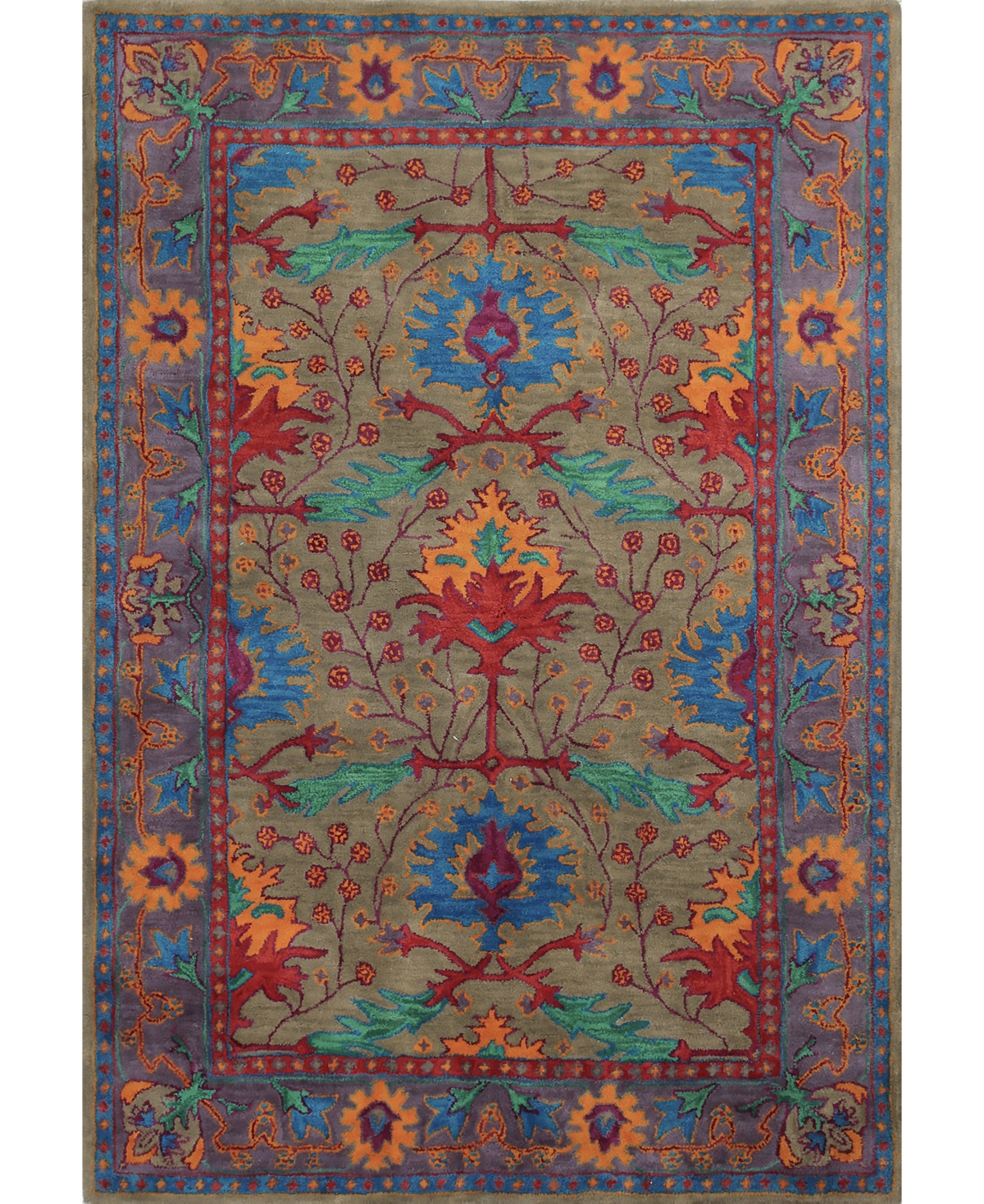 Click here for Bashian Boule HG130 39 x 59 Area Rug - Taupe prices