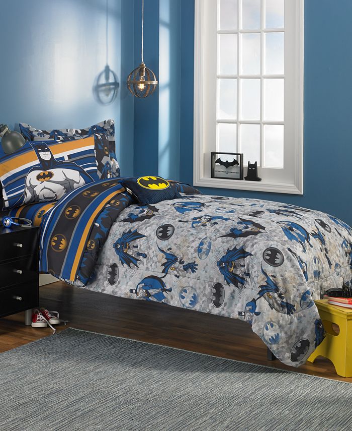 Franco Manufacturing Co Batman 8-Pc. Full/Queen Comforter Set - Macy's