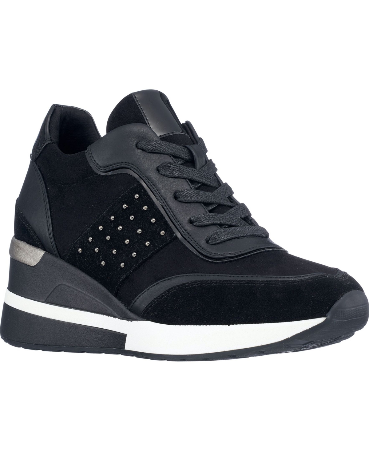 Click here for Gc Shoes Womens Shore Studded Sneakers - Black prices