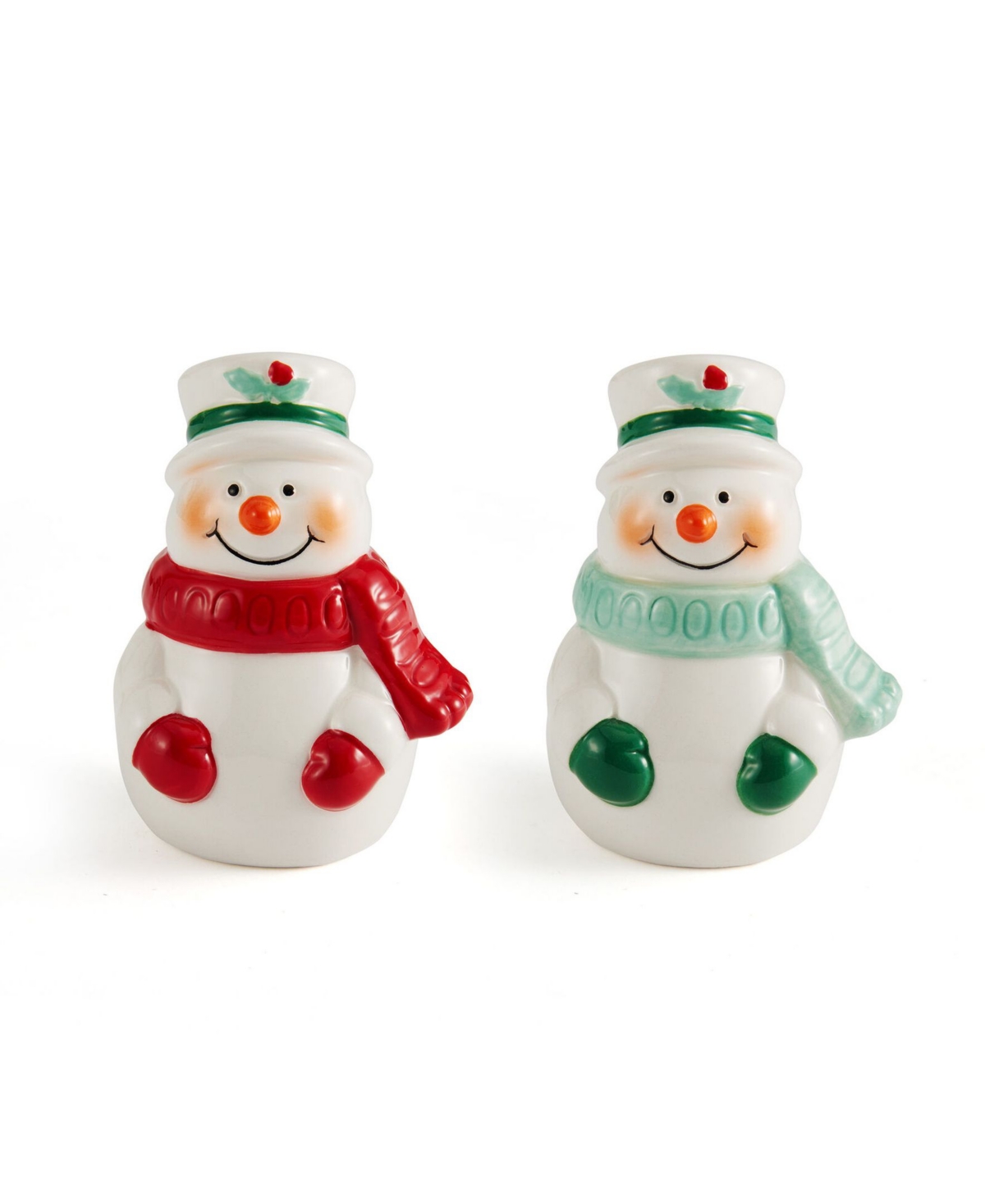 Click here for Winterberry Snowman Salt & Pepper Shaker Set - Ass... prices
