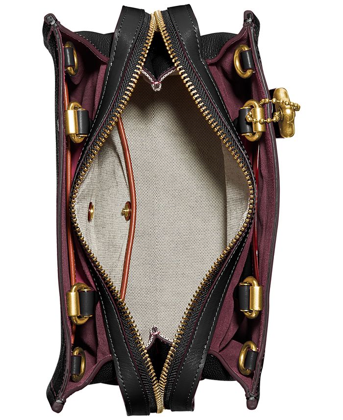 COACH Rogue 25 Leather Satchel - Macy's